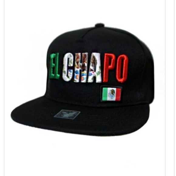 Accessories | El Chapo Mens Ball Cap Snap Back Hat Black | Poshmark